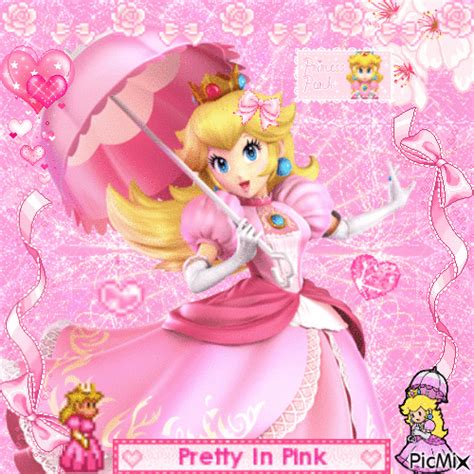 ♡princess Peach♡ Free Animated  Picmix