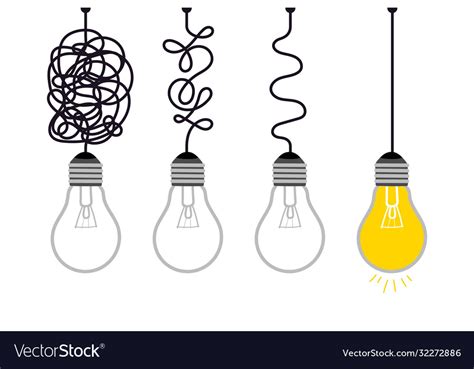 Simplification Concept Royalty Free Vector Image