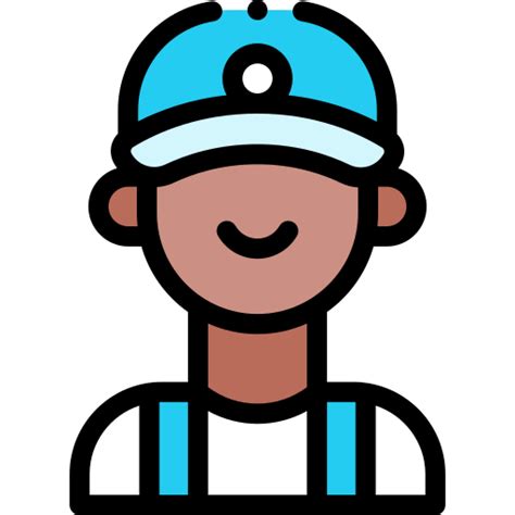 Shop Assistant Detailed Rounded Lineal Color Icon