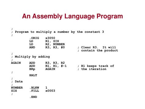 Ppt Introduction To Lc 3 Assembly Language Powerpoint Presentation Free Download Id4265209