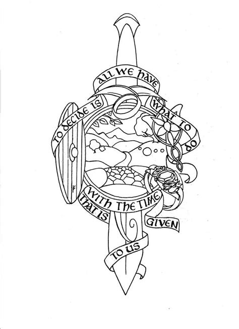 Lord Of The Rings Drawing Tutorial Warehouse Of Ideas