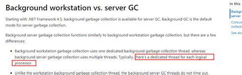Question How To Inspect The Background Gc Thread · Issue 41656 · Dotnetruntime · Github