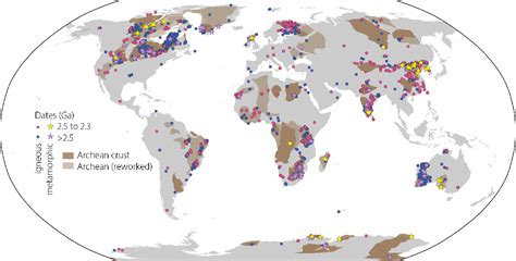 Figure 3 From New Maps Of Global Geological Provinces And Tectonic