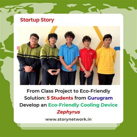 From Class Project To Eco Friendly Solution 5 Students From Gurugram