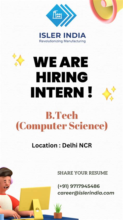Komal Yadav On Linkedin Internshipopportunity Computerscience Iit Excitingopportunity