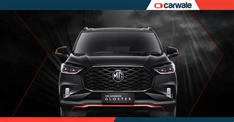 Mg Gloster Blackstorm Interior Images New Highlights Carwale