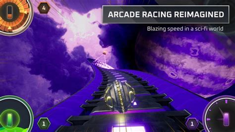 With Tracks Floating In Deep Space Sci Fi Arcade Racer Cygram Is Now Out