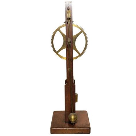 Pendulum And Anchor Escapement Model Van Leest Antiques