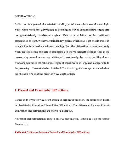 Diffraction Understanding Wave Behavior In Physics Studocu