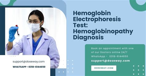 Hemoglobin Electrophoresis Test Hemoglobinopathy Diagnosis
