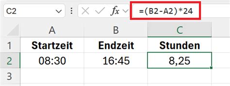 Excel Differenz Zwischen Uhrzeiten Berechnen Zeitdifferenz