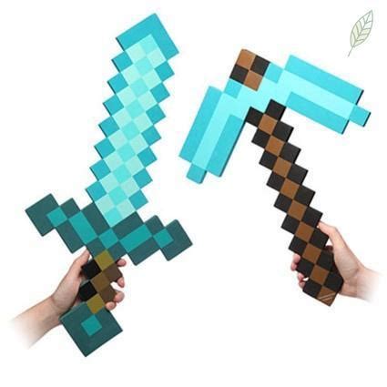 Wrtioshop Minecraft Cosplay Props And Action Figure Toys Eva Foam