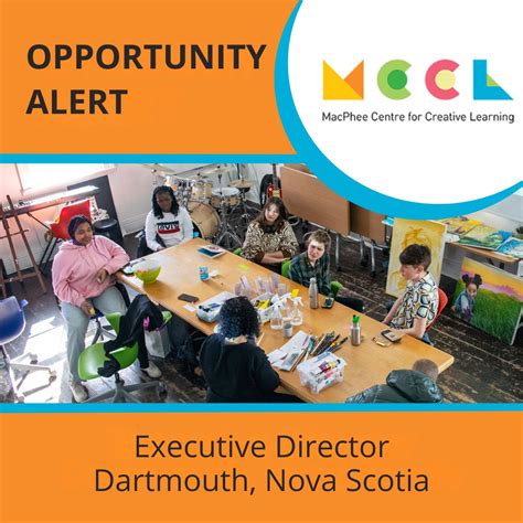 I Am A Proud Board Member Of The Macphee Centre For Creative Learning Were At A Pivotal Moment