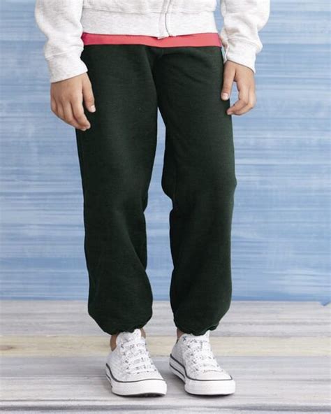 Gildan 18200b Heavy Blend™ Youth Sweatpants Black Needen Usa