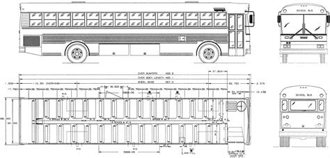 School Bus Blueprint Template Artofit