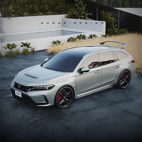 2023 Honda Civic Type R Wagon Would Be The Coolest Japanese Wagon Ever