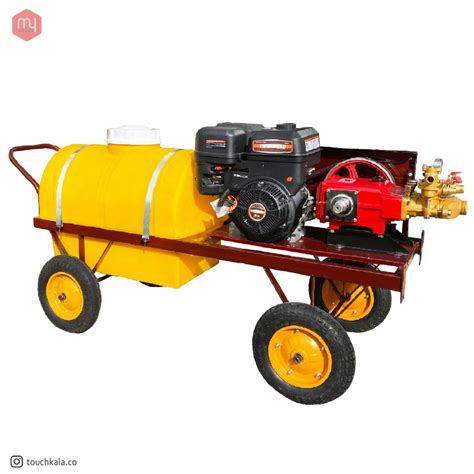 تاچ کالا مشخصات قیمت و خرید سمپاش مرکزی 16 اسب یاماها و پمپ 150 بار یاماها 200 لیتری