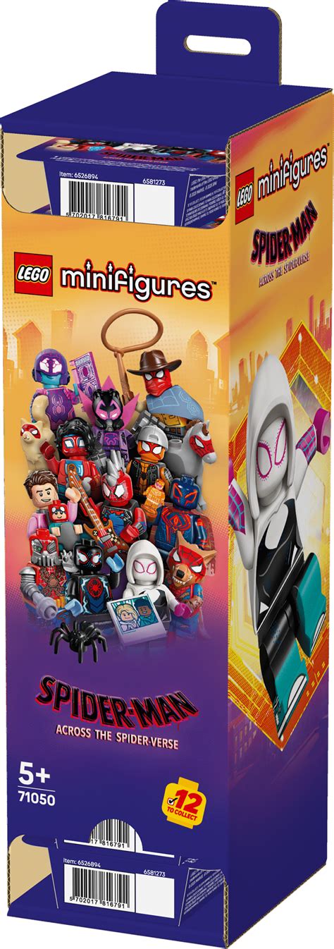 Lego 71050 Spider Man Poprzez Multiwersum Komplet 12 Sztuk