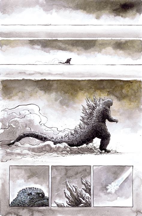 Davedrawscomics The Blog Godzilla In Hell 5 Preview