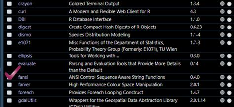 Installing Packages In R Base R