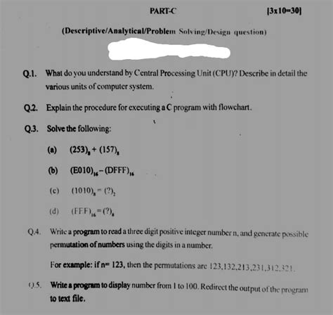 Part C Descriptiveanalyticalproblem Solvingdesign Question Q1 Wha