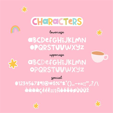 Playful Font Fun Pattern Decorative Typeface Design Pixie