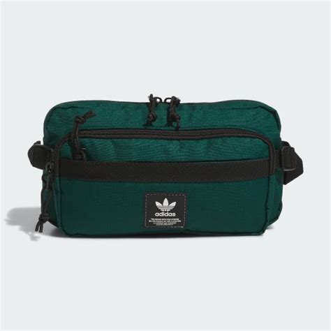 Adidas Rectangle 20 Crossbody Bag Green Free Shipping With Adiclub