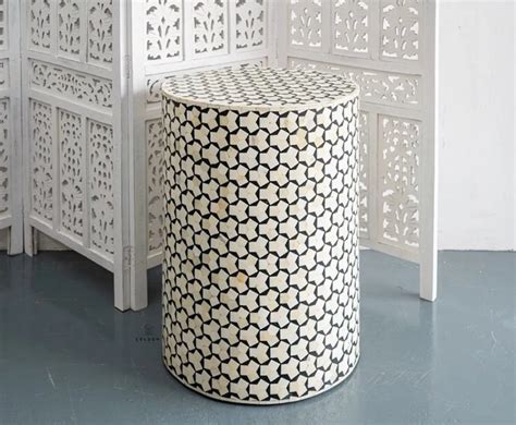 Round Bone Inlay Bedside Table At Rs 16000 In Udaipur Id 27051214773