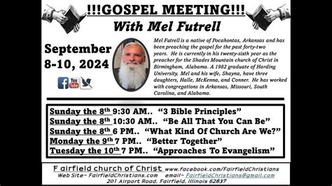 3 Bible Principles With Mel Futrell Youtube