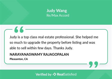 Verifiedbyrealsatisfied Judy Wang