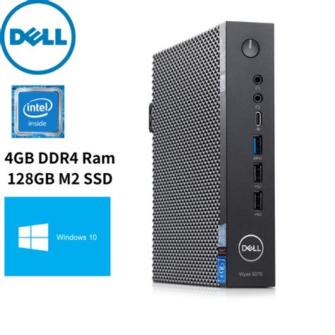 Dell Mini Micro Tiny Pc Wyse Intel® Celeron J4105 Quad 15ghz 4gb Ram