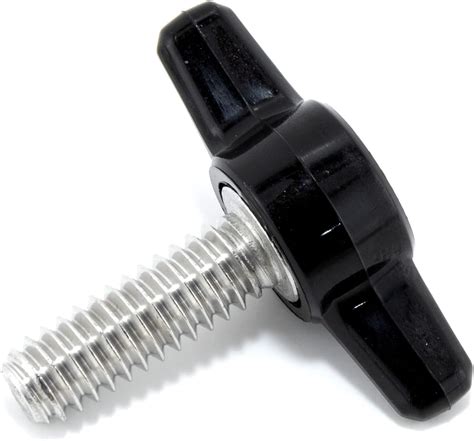 Twenty 20 1 4 20 X 1 2 Length Knurled Plastic Head Thumb