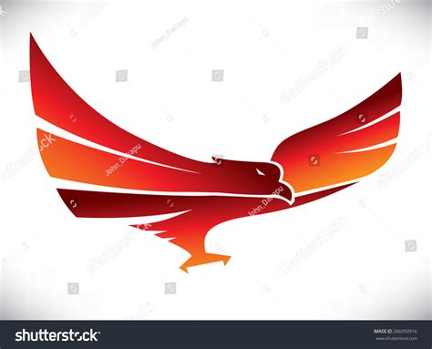 Eagle Symbol Emblem Design Attacking Eagle Stock Vector Royalty Free