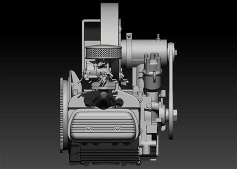 👽 Vw Boxer Engine For 3d Printing 18th And 24th Scale・ Stl File For 3d