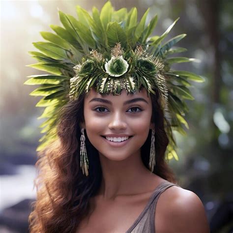 Premium Photo Serene Beauty