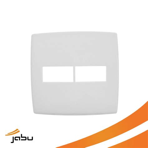 Placa 4x4 Para 2 Módulos Separados 618511 Pialplus Pial