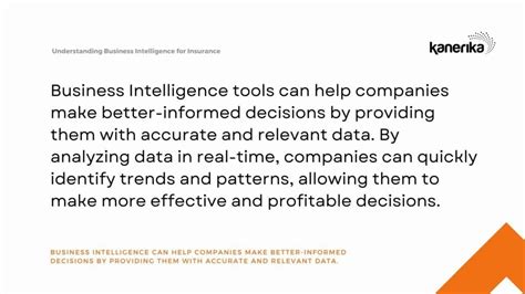 Insurance Business Intelligence Leveraging Data For Insights