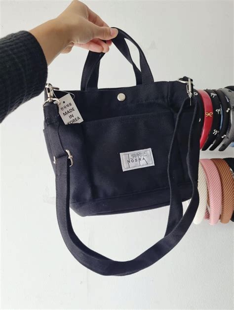 Canvas Mini Bucket Tote Bag Crossbody Purse Small Canvas Shoulder
