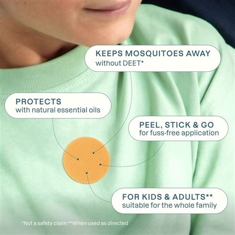 Mosquito Repellent Patches Solid Cliganic Mosquito Repellents