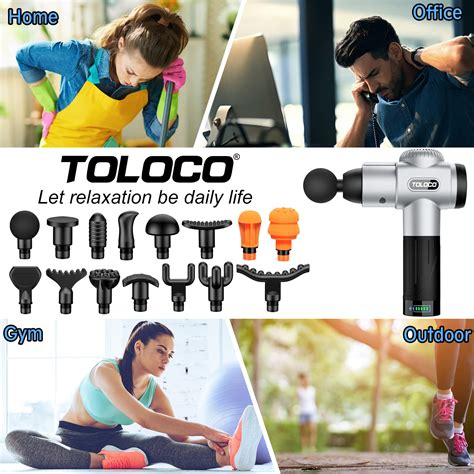 Toloco Massage Gun Upgrab08xb3zv7x Ve