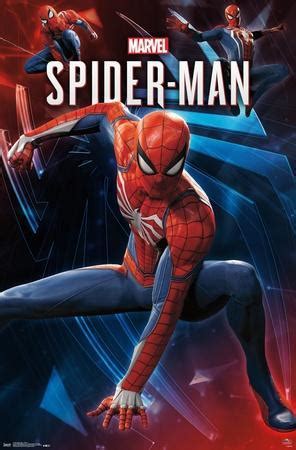 Marvel Spider Man Peter Parker Comic Poses Prints Trends