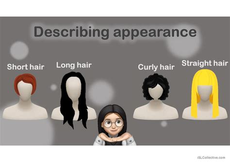 Describing Appearance General Vocabu English Esl Powerpoints