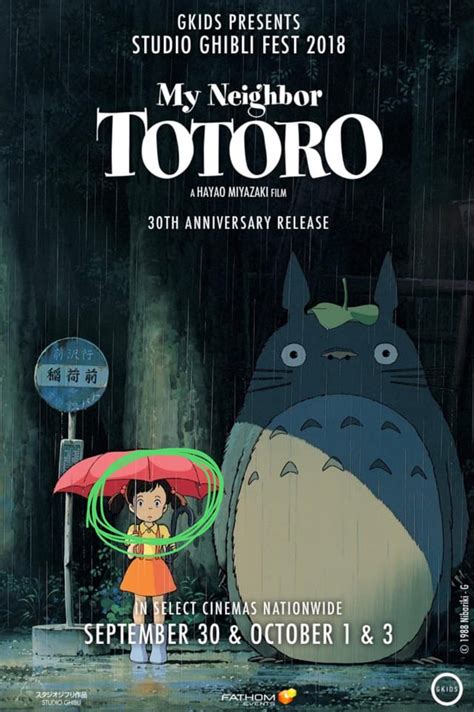 My Neighbor Totoro Japanese Poster