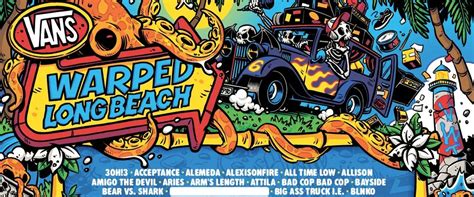 Nearly Complete Lineup Revealed For 2026 Long Beach Ca Vans Warped