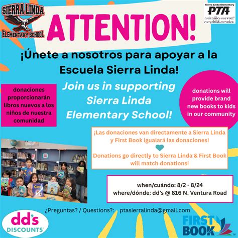 Pta Sierra Linda Elementary School Academy Of Health And Arts