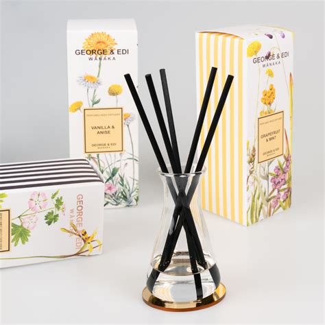 George And Edi Perfumed Reed Diffusers