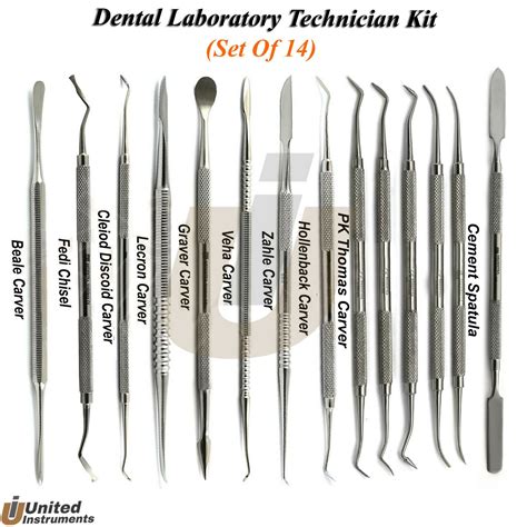 Waxing Modelling Technician Kit Dental Sculpting Lab Tools Wax Clay