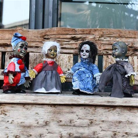 Induction Electric Plush Toy Creepy Halloween Ghost Props Electric