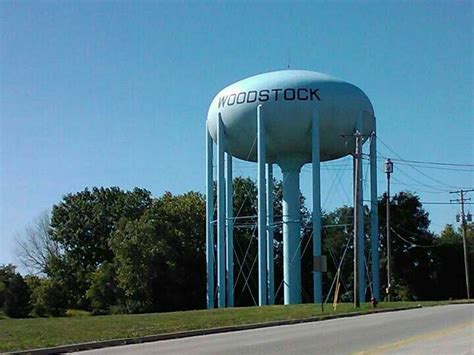 Watertower Woodstock Water Tower Mchenry