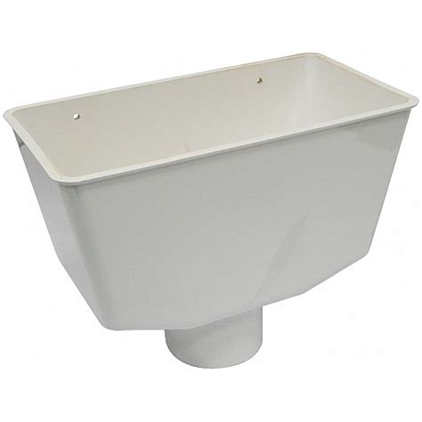 White Gutter Hopper